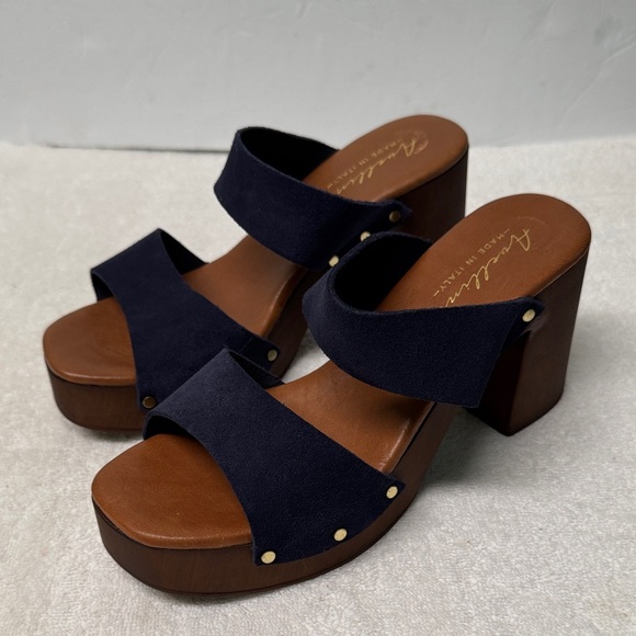 Avellini | Shoes | Avellini Platform Block Heel Sandals | Poshmark